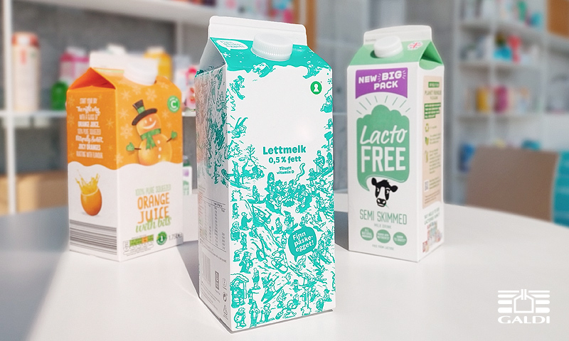 Il passaggio dal flacone in HDPE al Gable Top da 2 litri | Galdi