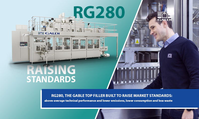 Filling Machine with Sustainable Packaging System | Galdi